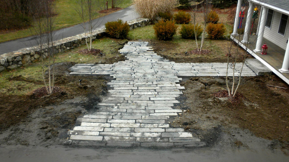 Stone Walkway - Transitional - Landscape - Providence - by Thomas ...