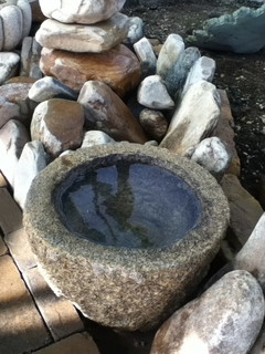 Stone Water Bowls - Rustic - Garden - Sacramento - by Sutherland ...