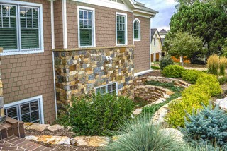 Stone Window Well - Craftsman - Landscape - Denver - by Fredell ...