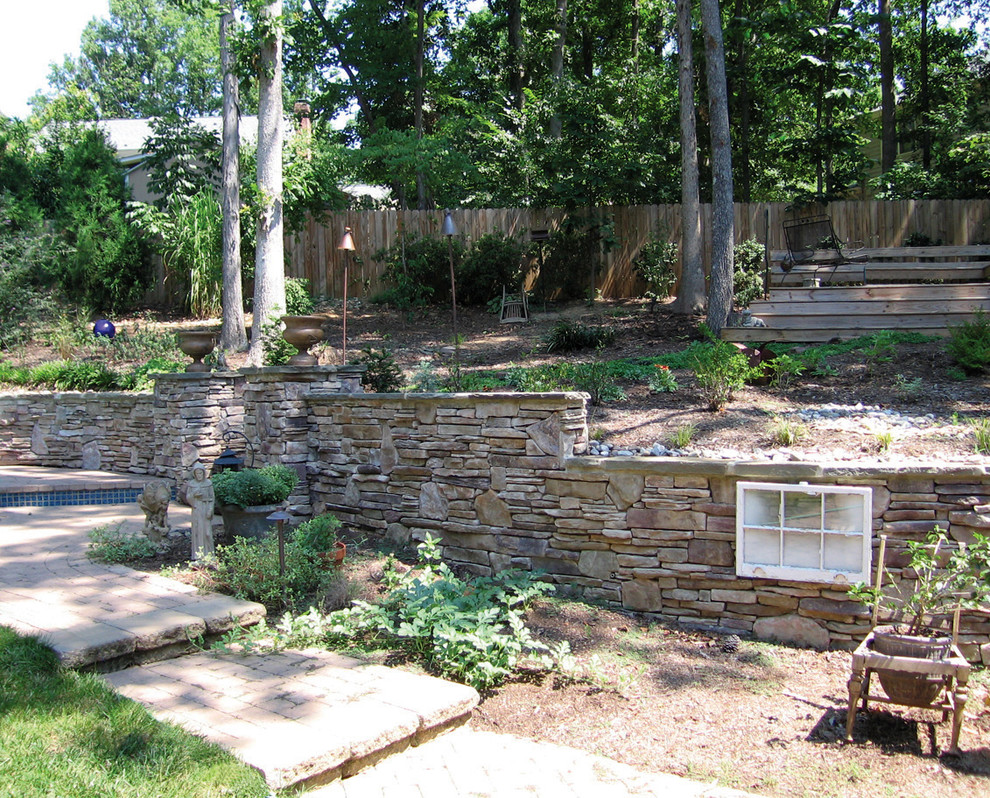 Stonehaven - Retaining Walls - Eclectic - Landscape - Charlotte - by ...