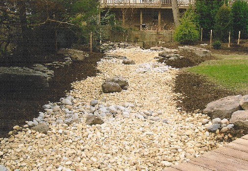 Stream Bed Stabilization - Traditional - Landscape - DC Metro - by ...