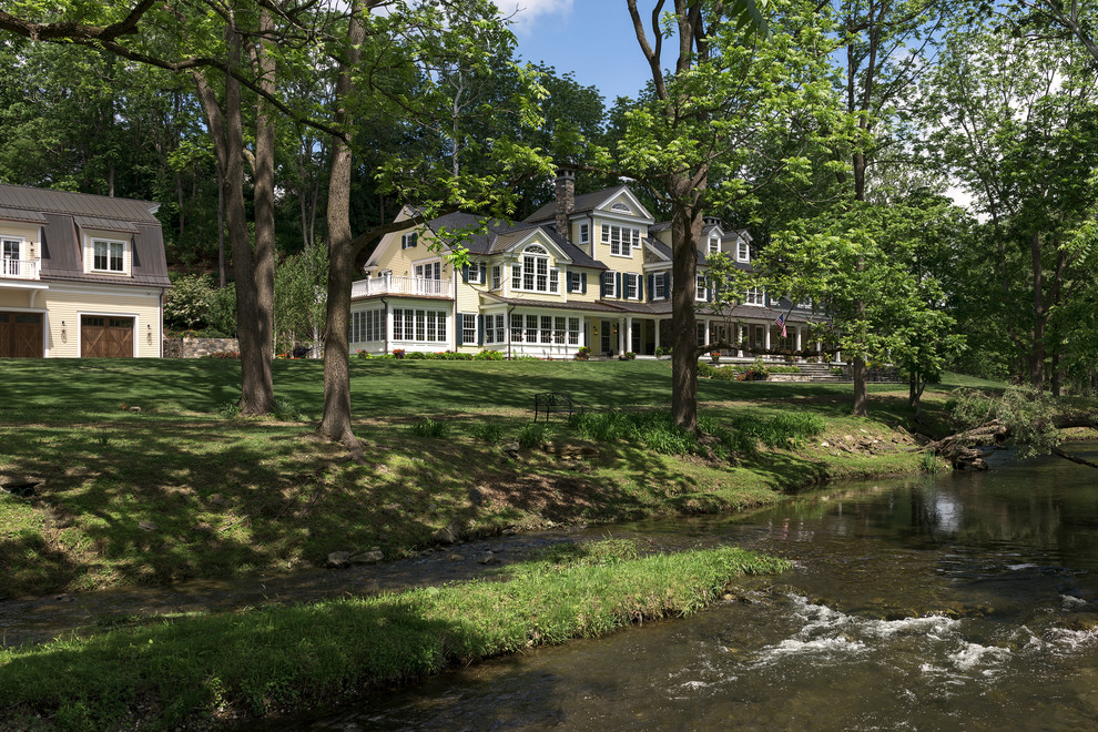 Stream Side Home - Farmhouse - Landscape - New York - by Crisp ...