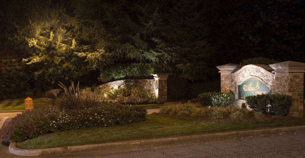 Subdivision Entrance Lighting - Traditional - Landscape - Atlanta - by ...