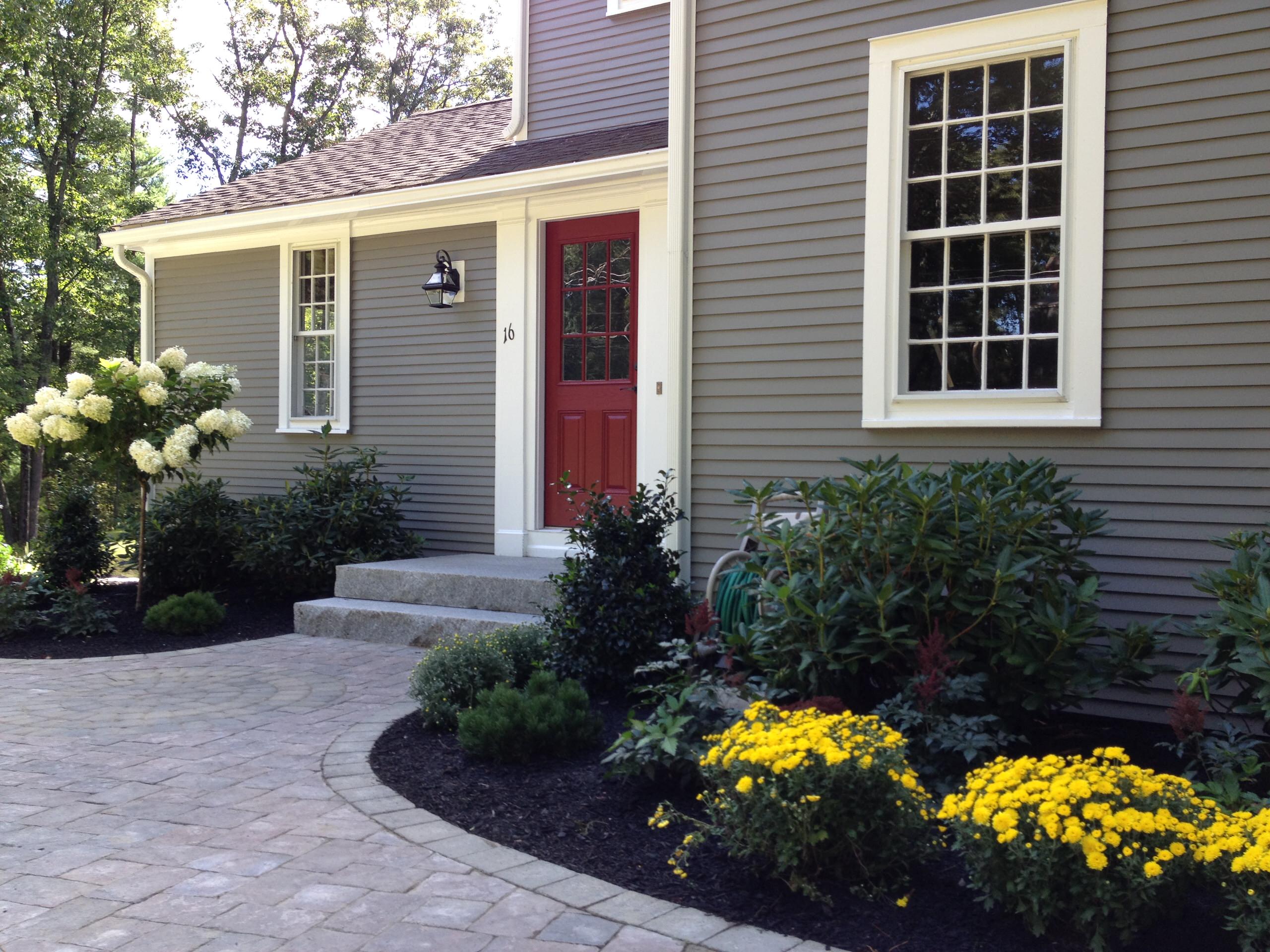 Corner House Landscaping Colonial Colonial Home Landscape Photos