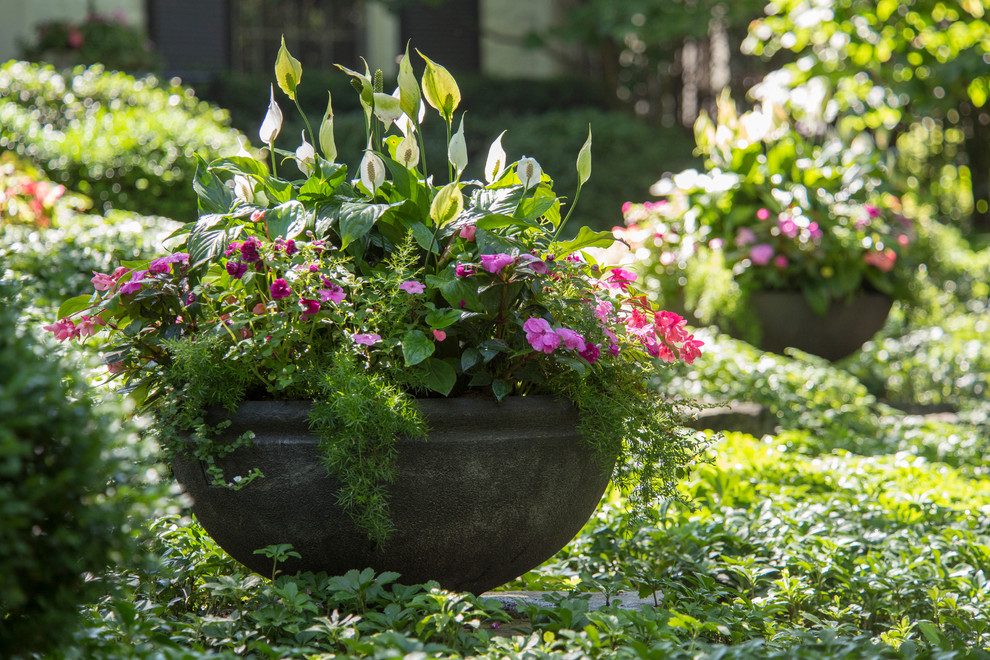 Summer Flower Container & Annual Display - Traditional - Landscape ...