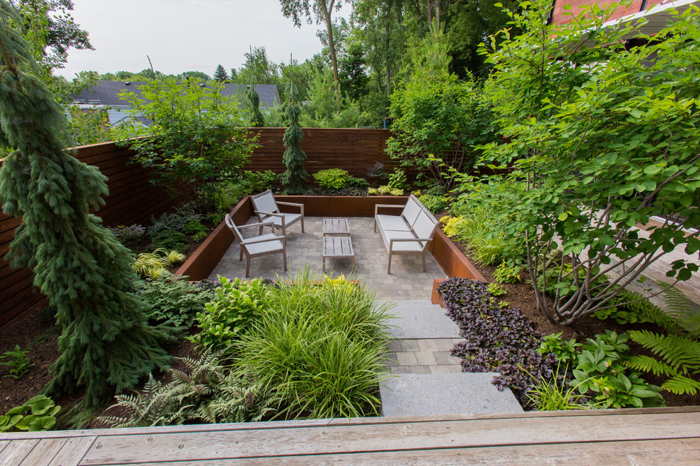 Sunken Courtyard - Modern - Landscape - Minneapolis - by Phillips ...