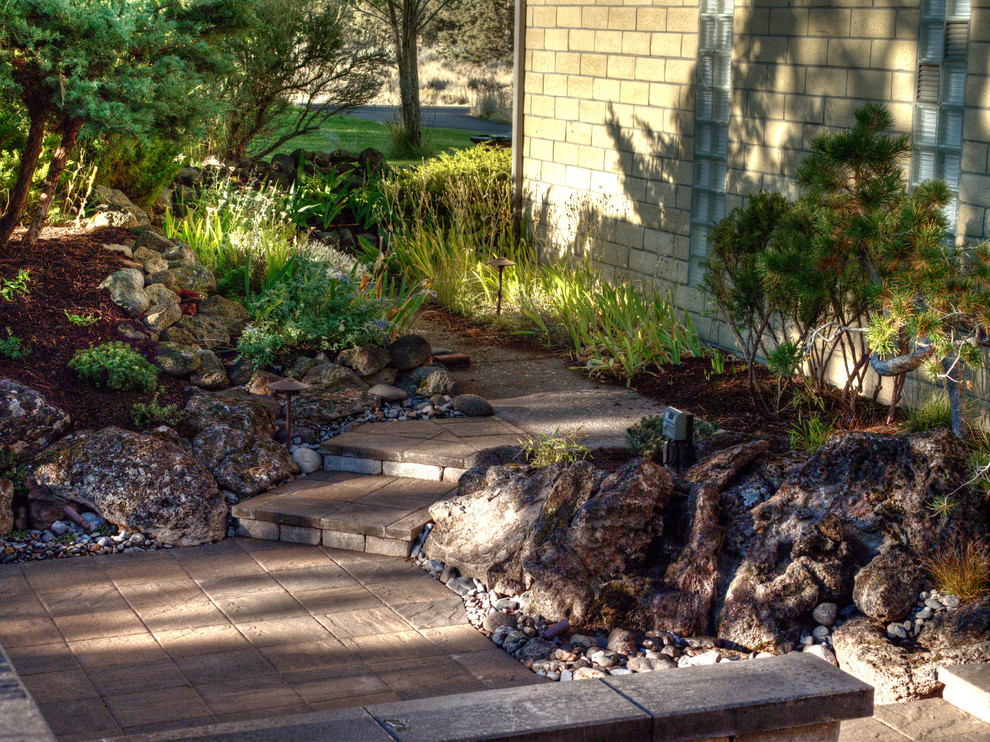 Sunken Patio - Contemporary - Landscape - Other - by DAPPLED EARTH ...