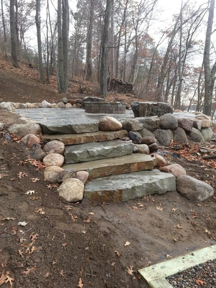 Sylvan Lake Patio - Traditional - Landscape - Minneapolis - by Stoney ...