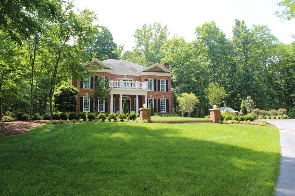 Symphony for Brick and Boxwood - Fredericksburg Landscape Design ...