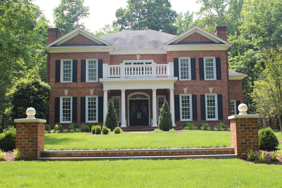 Symphony for Brick and Boxwood - Fredericksburg Landscape Design ...