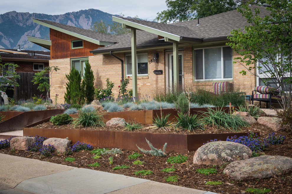 Terraced Metal Boulder CO 10 - Landscape - Denver - by LID Landscapes ...