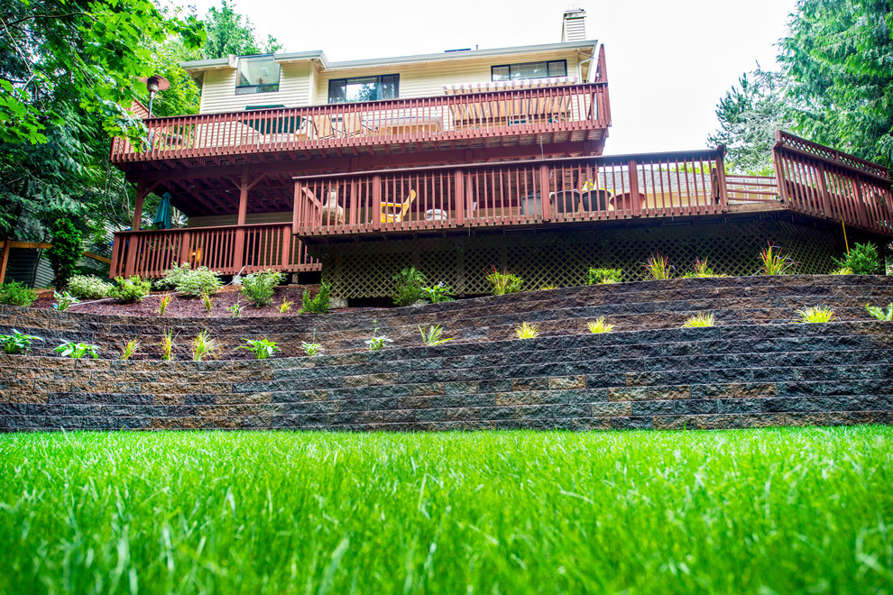 Terraced Plantings - Traditional - Landscape - Seattle - by Hone ...