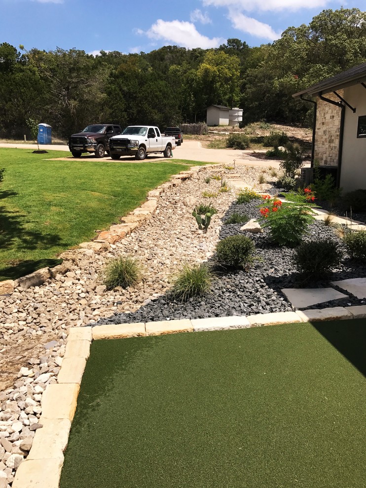 Texas Native Landscape Design - Rustic - Landscape - Other - by Four ...