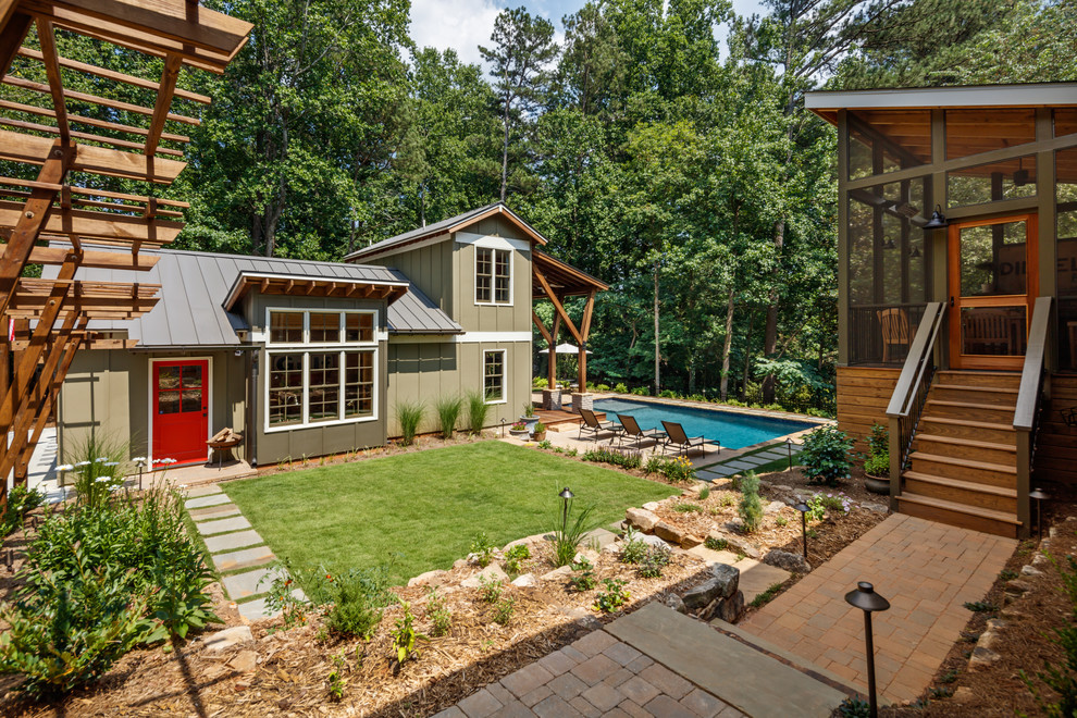 The Barn - Farmhouse - Landscape - Atlanta - by MOSAIC [Design + Build ...