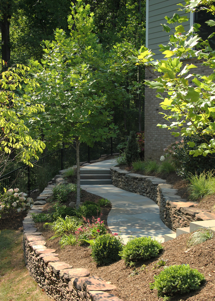 The taming of a slope - Landscape - DC Metro - by West Winds Nursery ...