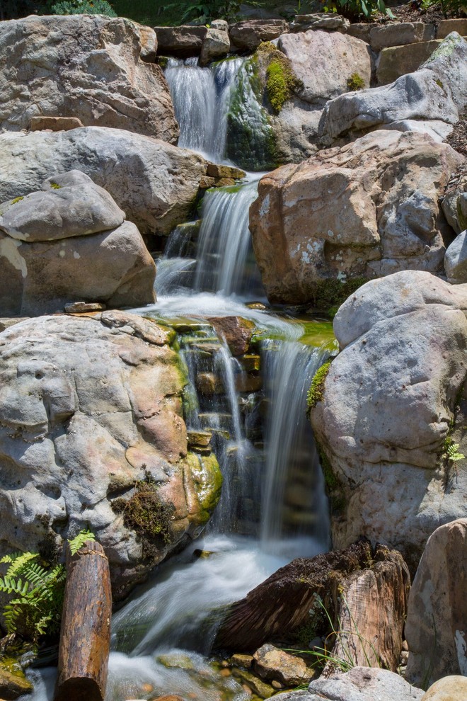 The Wells' Pondless Waterfall Project - Asian - Landscape - Other - by ...