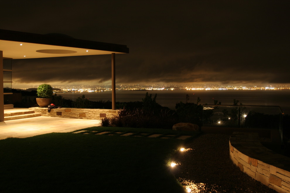 Tiburon Residence - with SF Bay view - Contemporary - Landscape - San ...