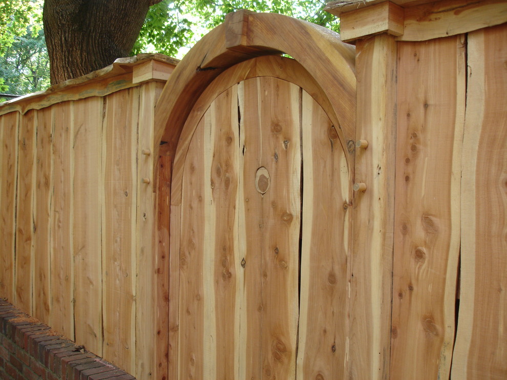 Timber arch - Traditional - Landscape - DC Metro - by Refined ...