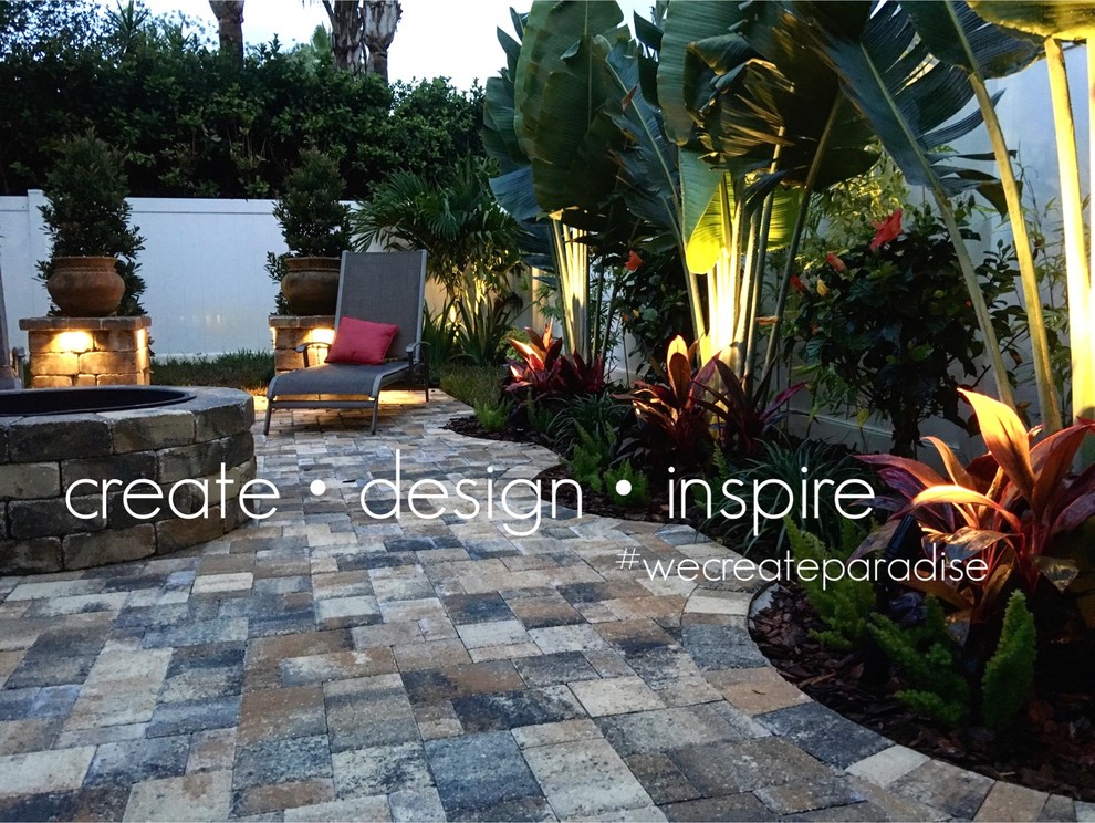 Tina's Tropical Traditional Paradise Front & Back Yard Makeover ...