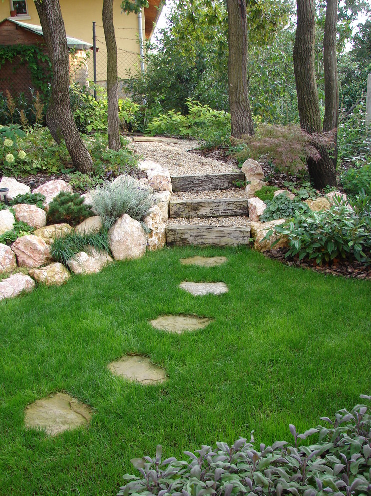 "Tiny Oak Forest Garden" - Traditional - Landscape - Amsterdam - by ...