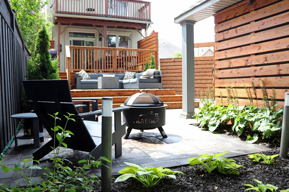 Toronto Low Maintenance Backyard - Modern - Landscape - Toronto - by ...