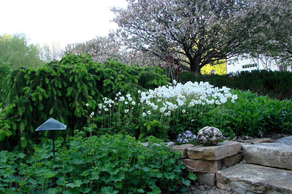 Traditional Design Blended with Nature - Traditional - Landscape ...