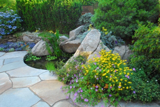 Traditional Garden Design - Traditional - Landscape - Boston - by Plan ...