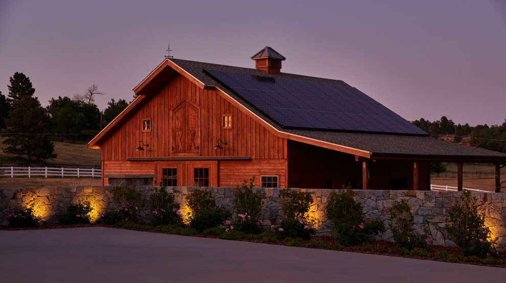 Traditional in a Colorado Ranch Setting - Traditional - Landscape ...
