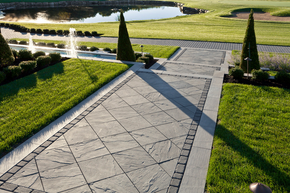 Traditional Style Walkway - Traditional - Landscape - Other | Houzz