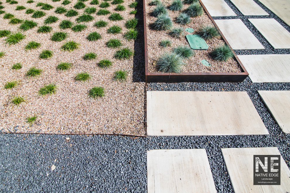 Travis Heights Modern Bungalow - Modern - Garden - Austin - by Native ...