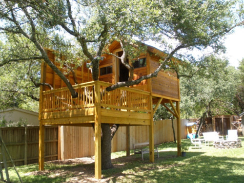 Tree Houses - Traditional - Landscape - Austin - by Heritage Home ...