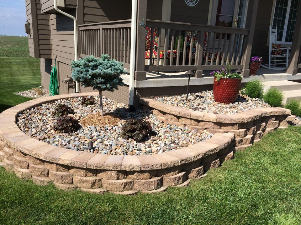 Tree Rings - Landscape - Other - by Solid Rock Landscaping LLC | Houzz