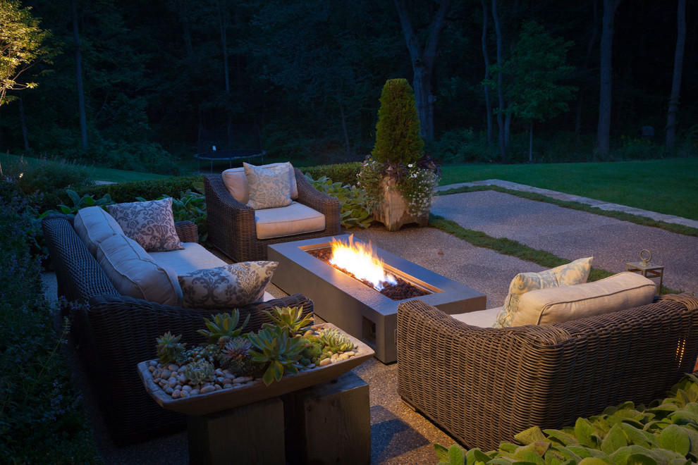 Trefoil Trail Project: Lower Level - Rustic - Landscape - Detroit - by ...