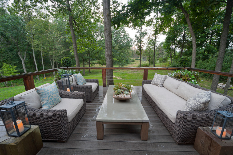 Trefoil Trail Project: Upper Level - Rustic - Landscape - Detroit - by ...
