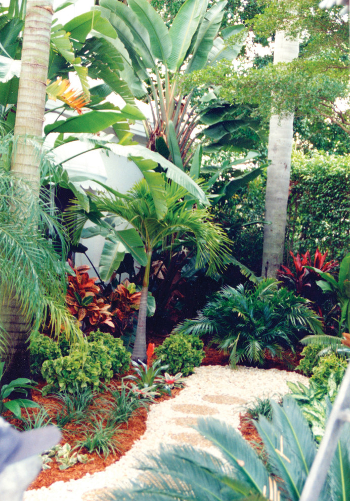 Tropical Hideaway in Boca Raton - Tropical - Landscape - Miami - by ...