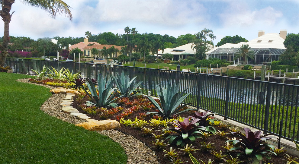 Tropical Texture on the Jupiter Waterfront - Tropical - Landscape ...