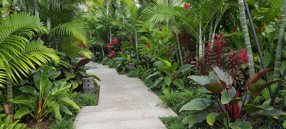 Tropical Water Garden - Tropical - Landscape - Hawaii - by Forma Design ...