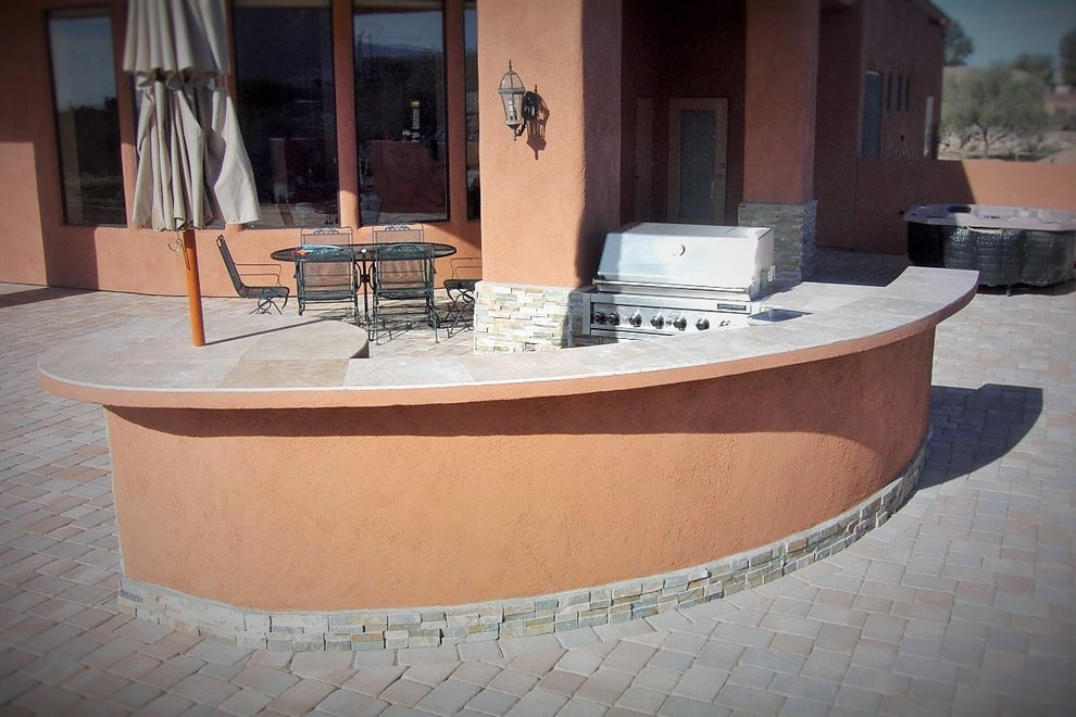 Tucson Outdoor Kitchens/BBQ Islands - Southwestern - Patio - Other - by ...