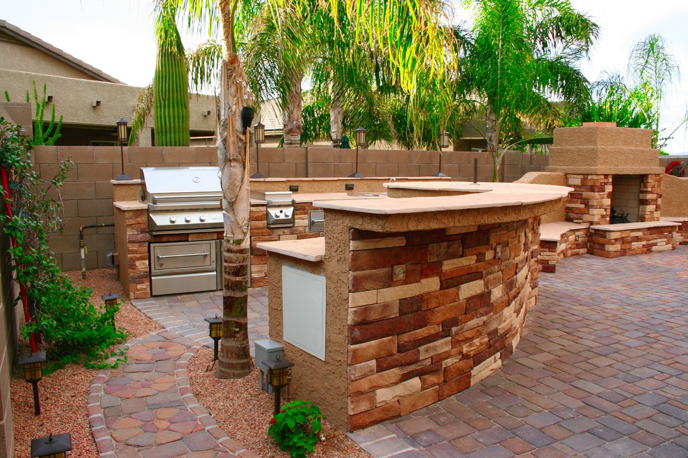 Tucson Outdoor Kitchens/BBQ Islands - Southwestern - Patio - Other - by ...