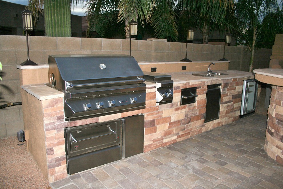 Tucson Outdoor Kitchens/BBQ Islands - Southwestern - Patio - Other - by ...