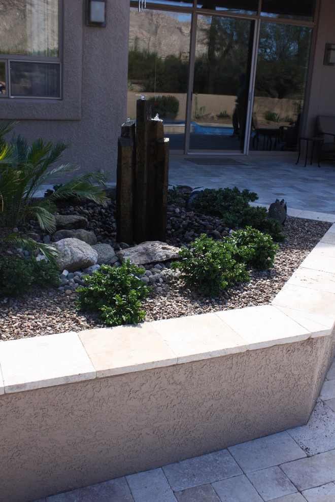 Tucson Travertine - Mediterranean - Landscape - Phoenix - by Santa Rita ...