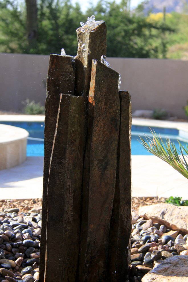 Tucson Travertine - Mediterranean - Landscape - Phoenix - by Santa Rita ...