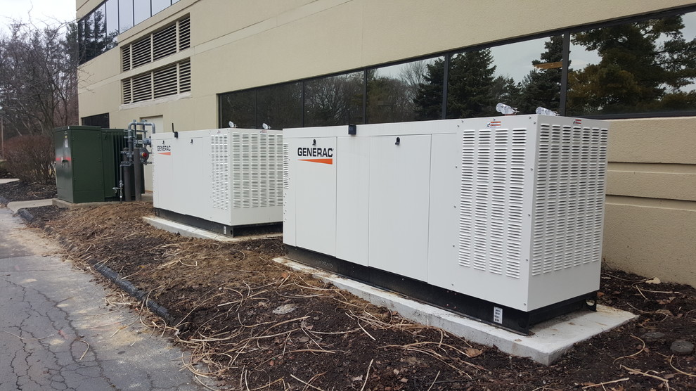 Twin 150kW Automatic Standby Liquid Cooled Generators - Contemporáneo ...