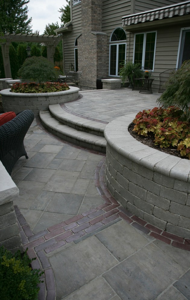 Unilock Brick Pavers - Traditional - Landscape - Chicago - by JR's ...