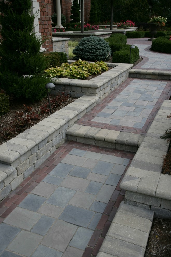 Unilock Brick Pavers - Traditional - Landscape - Chicago - by JR's ...
