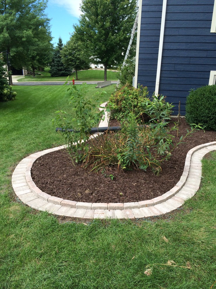 unilock edging - Craftsman - Landscape - Other - by Greenscapes | Houzz