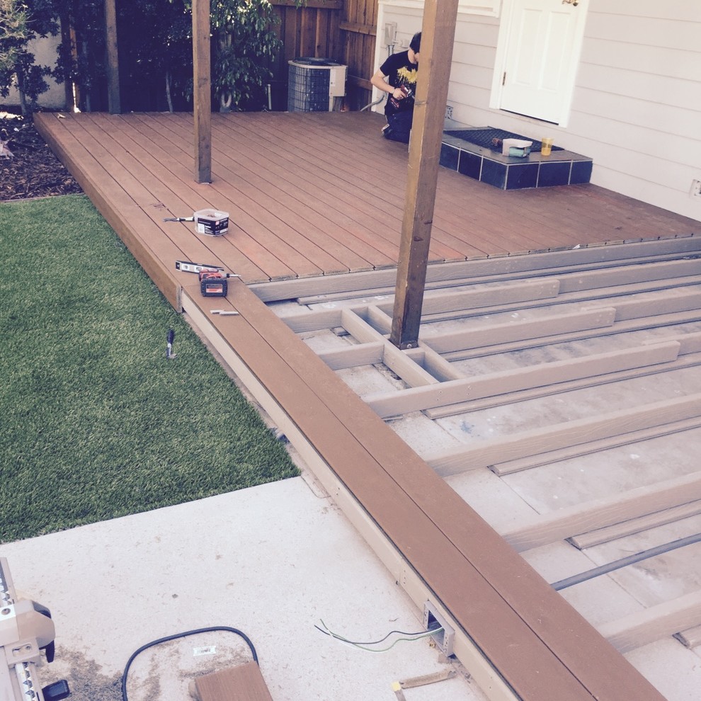 Unique Trex Decking Over Concrete - Garden - Los Angeles - by Picture Build | Houzz IE