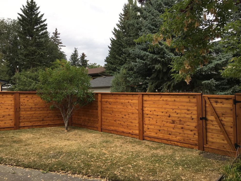University Heights Fence - Transitional - Landscape - Calgary - by ...