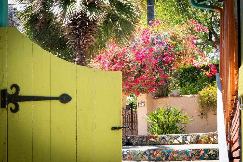 Upcycled Side Yard - Eclectic - Landscape - Los Angeles - by Sweet ...