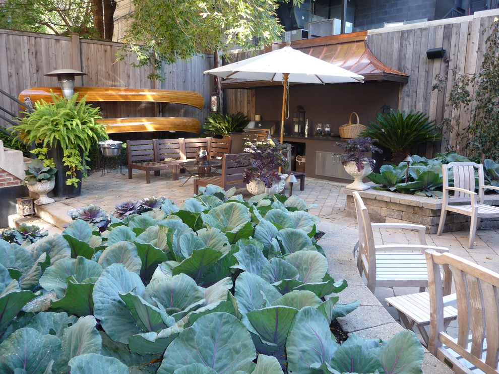 Urban Backyard - Craftsman - Landscape - Chicago - by Chicago Roof Deck ...